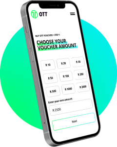 OTT Voucher | Spend Cash Online & on the OTT4Me App